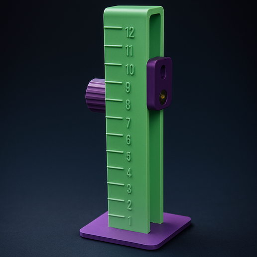 🛠️ Gramil de Ceramica - Medidor de Altura・Archivo STL para Impresión 3D ...