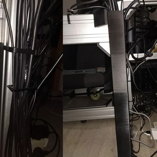 🔌 Aluminium extrusion cable manage 4040 8040 for SIMLABS rig・Free STL ...