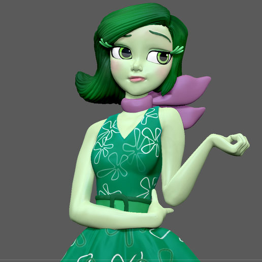 Archivo 3D ASCO VERSIÓN GRANDE INSIDE OUT DISNEY PIXAR ANIME 3D PRINT ...