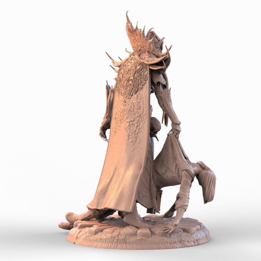 👾 Illithid・ STL File for ・Cults