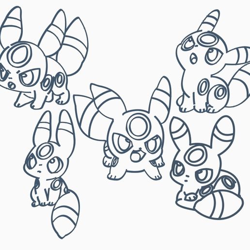 umbreon coloring book