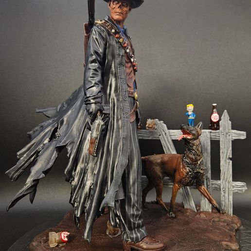 3D printed The Ghoul | Fallout | 237mm・Cults