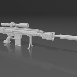 STL file Vinorez VSS Sniper 3D Printable・3D print design to download・Cults