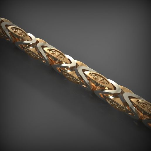 🔗 Chain and bracelet・ STL File for 3D printing・Cults
