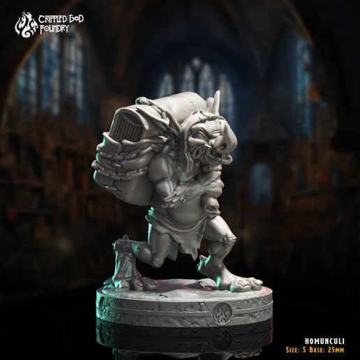 🎲 Homunculi・ 3D File for 3D printing・Cults