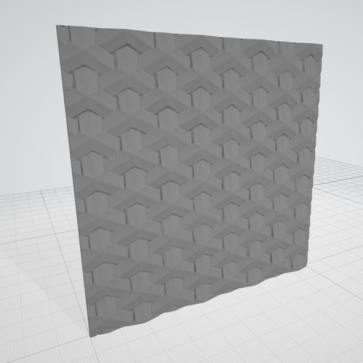 🪑 Metal Pattern Wall Decoration Tileable・ STL File for 3D printing・Cults