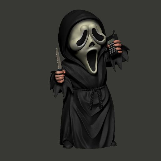 Baby Ghostface Drawings