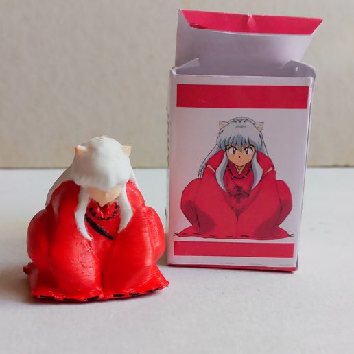 👾 InuYasha・ STL File for 3D printing・Cults