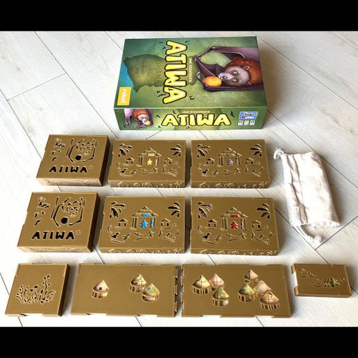 ♟ Atiwa organizers・ 3D File for 3D printing・Cults