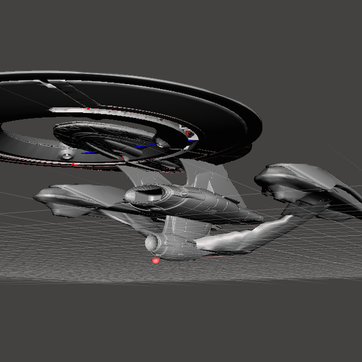 🛰 USS VALIANT・ STL File for ・Cults