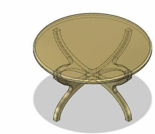 Free STL file Table for layout / Table・3D printer design to download・Cults