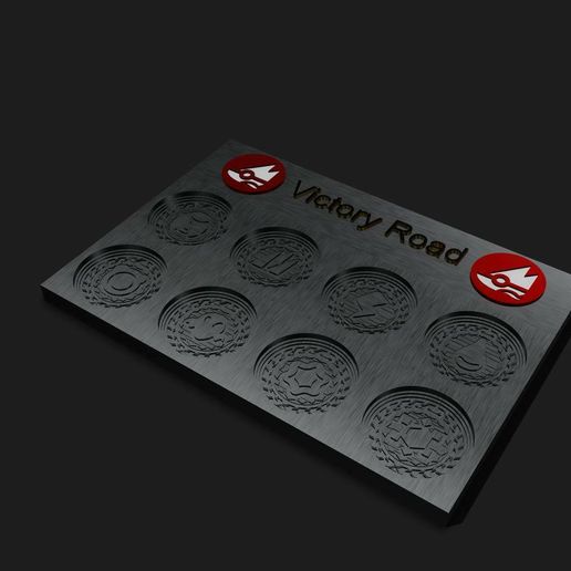 🐉 BUNDLE 8 Paldea Detailed Gym Badges (20% Discount) [with Container ...