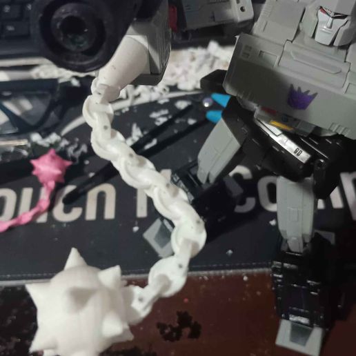 🤖 Posable Morningstar for SS86 Megatron・ STL File for 3D printing・Cults