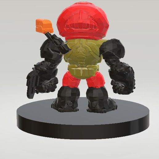 🗿 DOOMGUY TOY 3D PRINTABLE MODEL・ STL File for 3D printing・Cults