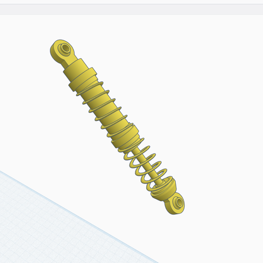 ⬆️ RC4WD 80mm Shock for use in 3D Design Mock ups or show・Free STL File ...