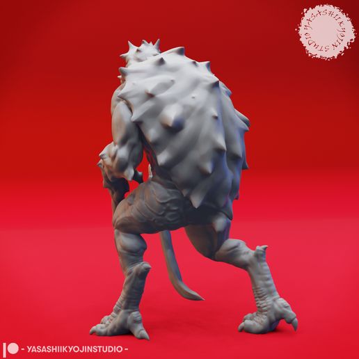 🪝 Hook Horror - Alert - Tabletop Miniature (Pre-Supported STL)・ 3D File ...