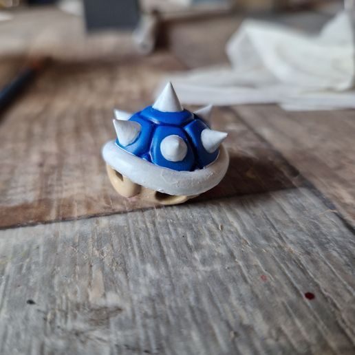 🐚 Mario fanart blue shells・ OBJ File for ・Cults