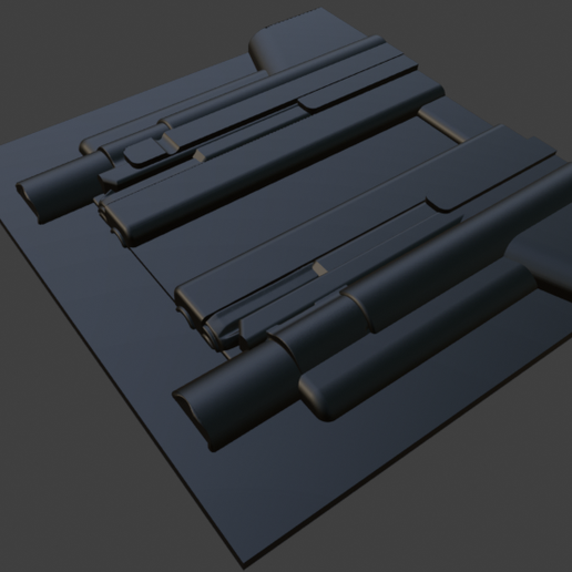 STL file Glock G22 + X400 Ultra Split mold vacuum. 🔫 ・3D printable ...