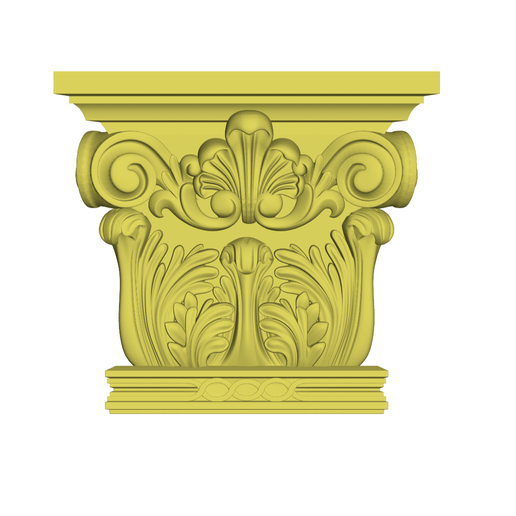 3D file Capitel 3D 🪵 ・3D printer design to download・Cults