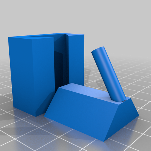 🔑 Key hook with hidden screw・Archivo 3D Gratis para ・Cults