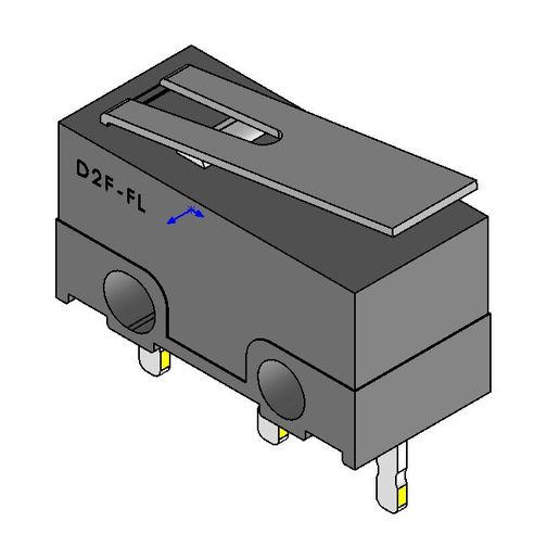 🧞‍♂️ OMRON D2F MICRO SWITCH・ STL File for 3D printing・Cults