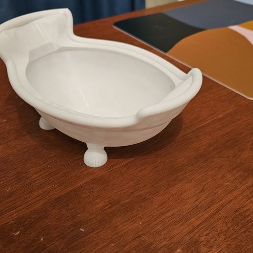 STL file Pet Master / Mouse Bathing Bathtub 🐁 ・Model to download and 3D ...