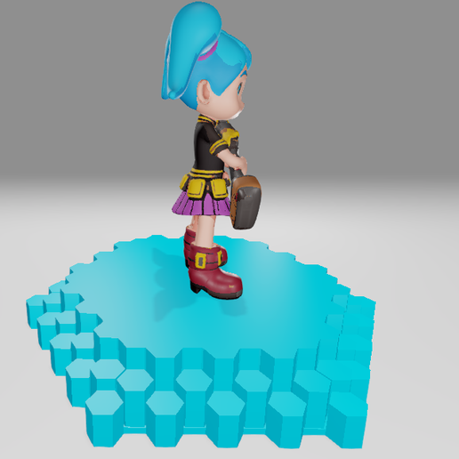 OBJ file Jinx Fan Made 🗿 (3MF)・3D printable model to download・Cults