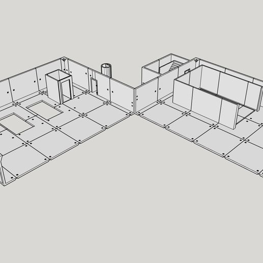 🧸 GI Joe The Pit Playset 1:18 3.75" Scale・ 3D File for 3D printing・Cults