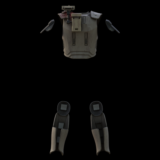 👽 Alien PMC Soldier armor 3d print files・ 3D File for 3D printing・Cults
