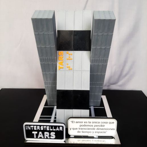 ⚽ TARS - INTERSTELLAR・ STL File for 3D printing・Cults