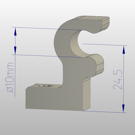 Free STL file 10mm pipe mounting 🖼 (STP)・3D printable object to ...