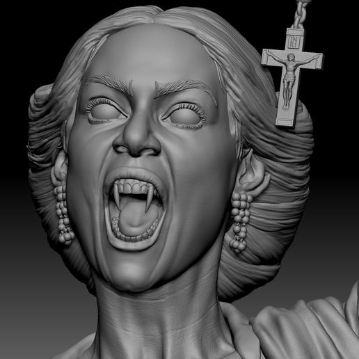 🧛 Regine Dandrige (Fright Night 2)・ OBJ File for 3D printing・Cults