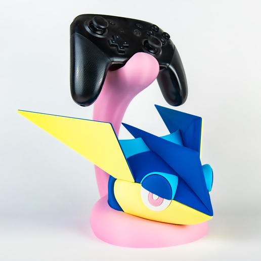 🕹️ GRENINJA JOYSTICK HOLDER - POKEMON CONTROLLER HOLDER・ 3D File for 3D ...