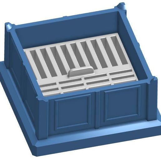 📦 TARDIS - TIME LORD'S STORAGE・ STL File for 3D printing・Cults