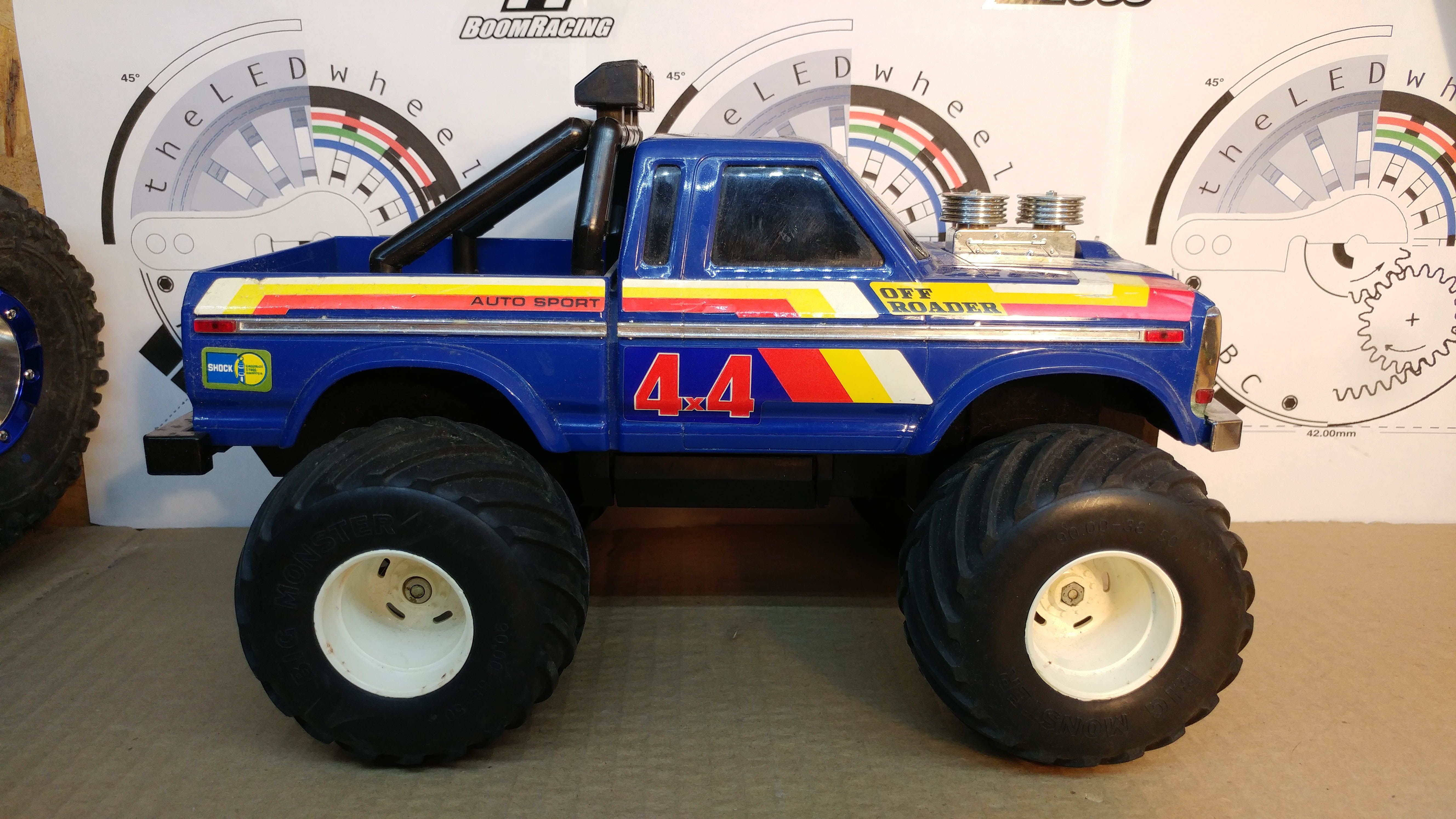 Download STL file Radio Shack truck Off Roader 4X4 RC bumper • 3D print template ・ Cults