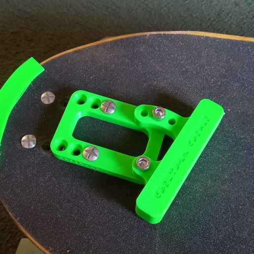 🛹 Skateboard, longboard, surfskate foot stop adjustable・ STL File for ...