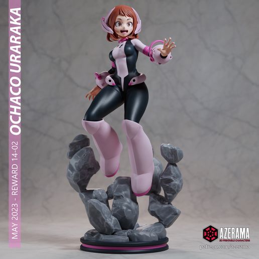 🧸 Ochaco Uraraka STL READY FOR 3D PRINTING・ 3D File for ・Cults
