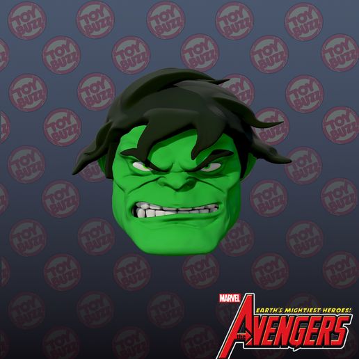 marvel select hulk head