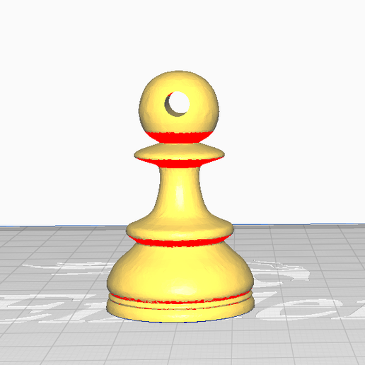 Free STL file Hanging Pawn 🗝️ ・3D printing design to download・Cults