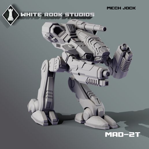 🤖 American Mecha - MAD Rampager 1 2 3 Series・ 3D File for 3D printing・Cults