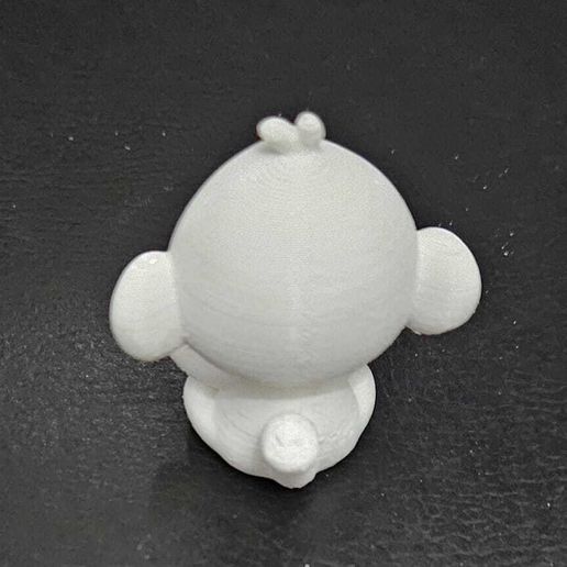 3D file Monkey Meditating 🐒 ・3D printing idea to download・Cults