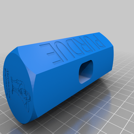 🔨 Purdue Hammer・Free 3D File for ・Cults