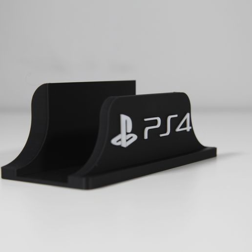 🕹️ PS4 Slim Vertical Stand・ 3D File for 3D printing・Cults