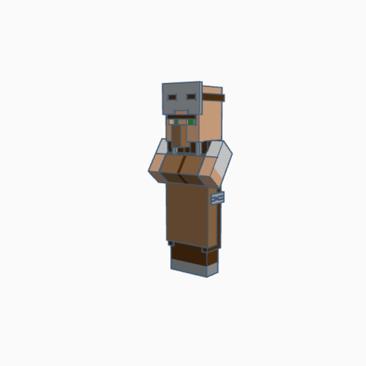 STL file Armorer Villager 👾 ・3D print design to download・Cults