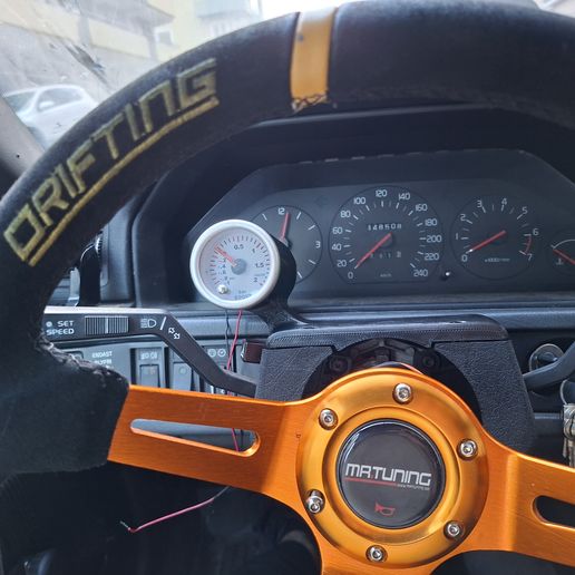 🛢️ 3D Printed Gauge Holder for Volvo 740 / 940 – 54mm Dashboard Mount ...