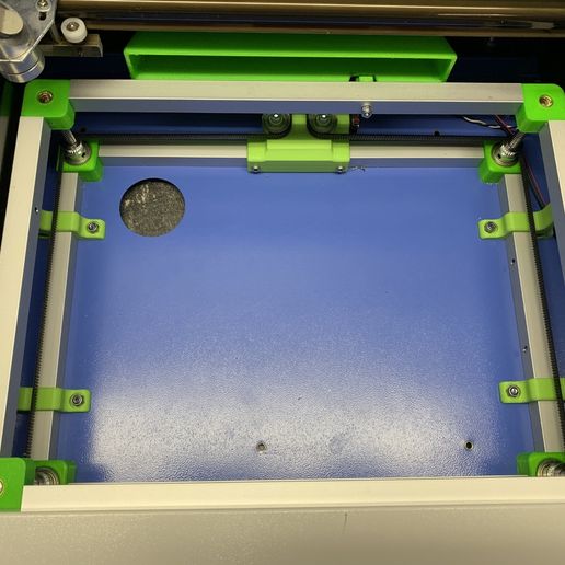 👽 K40 Laser Tisch motorgetrieben / K40 motorized lasertable・Free 3D ...