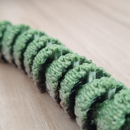 Download STL file Articulated pixel snake • 3D printing design ・ Cults