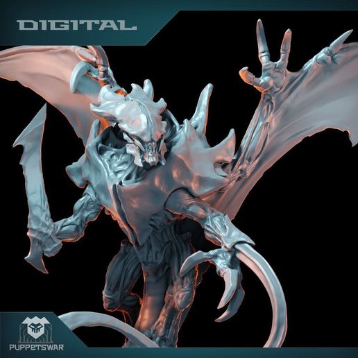 🐛 Flying Bug Overlord・ 3D File for 3D printing・Cults