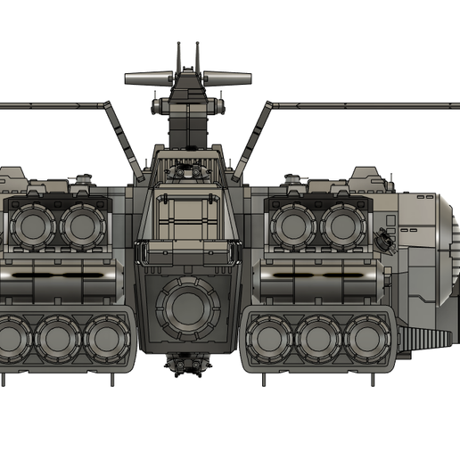 🤖 1/1700 Nahel Argama・ STL File for 3D printing・Cults