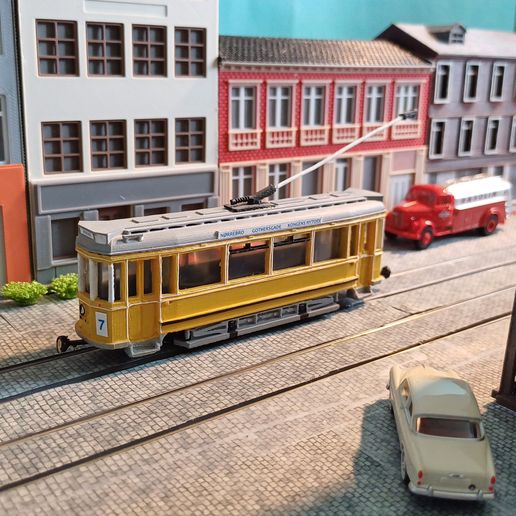 🚋 Copenhagen tram in H0・ STL File for 3D printing・Cults